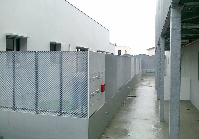 Parapet and facade cladding | PROJECTS | Fratelli Mariani