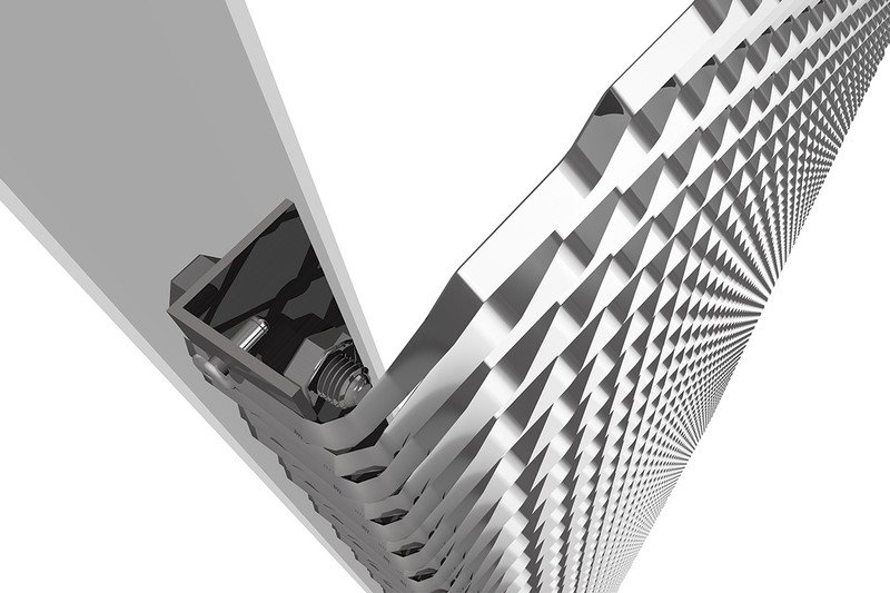 Expanded Metal | Architecture | Fixing System | Fratelli Mariani