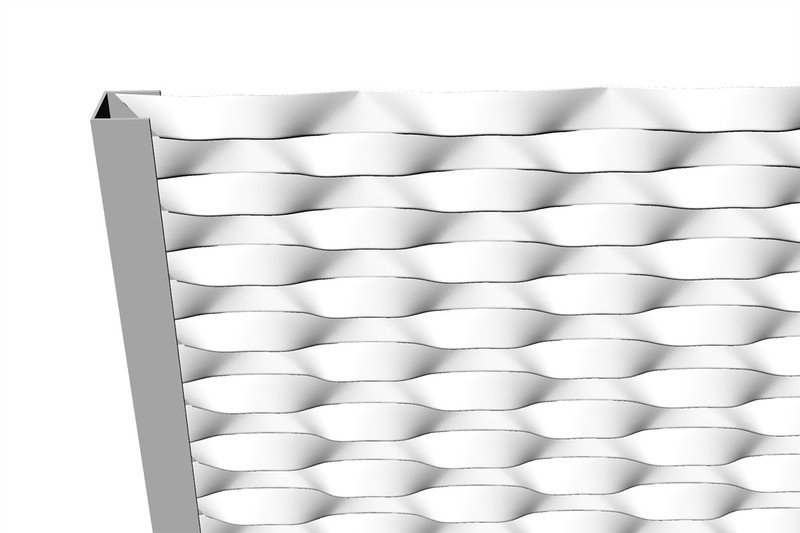 Expanded Metal | Architecture | Fixing System | Fratelli Mariani