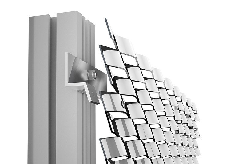 Expanded Metal | Architecture | Fixing System | Fratelli Mariani