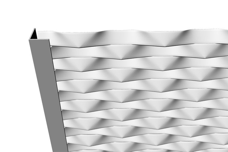 Expanded Metal | Architecture | Fixing System | Fratelli Mariani